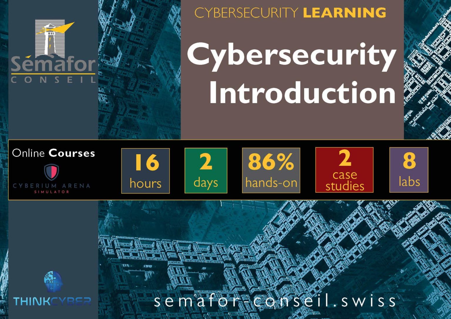 Cybersecurity Introduction - 5 jours en ligne